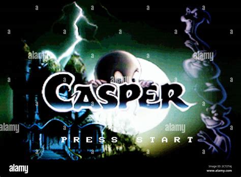 Casper Sega Saturn Videogame Editorial Use Only Stock Photo Alamy