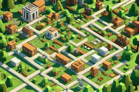 Premium Ai Image Roblox Type Game Isometric Insanely Detailed Super