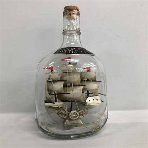 【やや傷や汚れあり】h Nikka Whisky ニッカウヰスキー ボトルシップ Highest Quality Bottle Craft