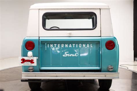 1969 International Scout 196 Cid 3 Speed Manual Suv Bahama Blue