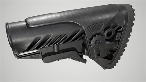 FAB DEFENSE GLR 16 3D-model $4 - .fbx .tga - Free3D