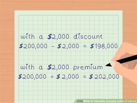 How To Calculate Carrying Value Of A Bond With Pictures