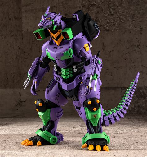 Godzilla Vs Evangelion Type 3 Kiryu Eva Unit 01 Color Ver Model Kit
