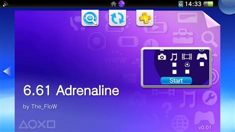 PsVita Henkaku Games PSVITA Adrenaline EasyInstaller Psp