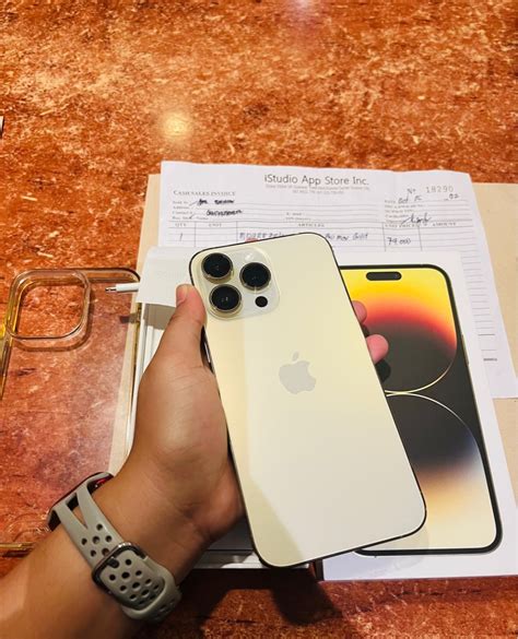Sale Or Swap Iphone 14 Pro Max 128gb Factory Unlocked Gold Ntc Mobile