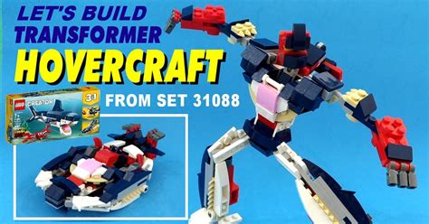 Alanyuppies Lego Transformers Video Tutorial Transformer Hovercraft