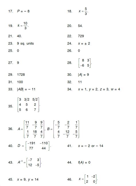 Questions On Matrices And Determinants Class 12 At Larry Mcwhorter Blog
