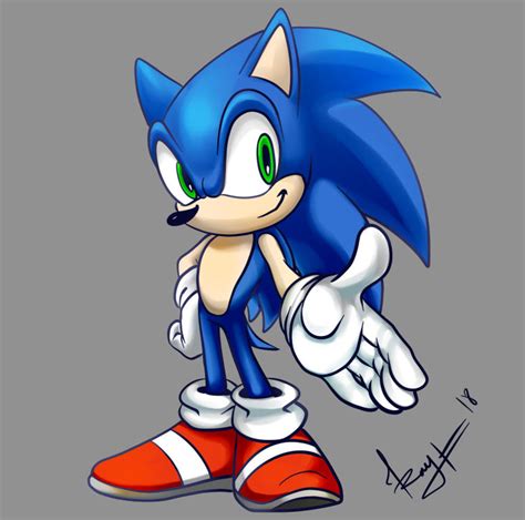 Sonic By Mnimorea On Deviantart