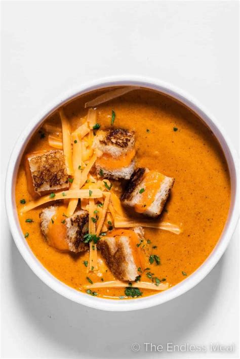 Tomato Cheddar Soup The Endless Meal®