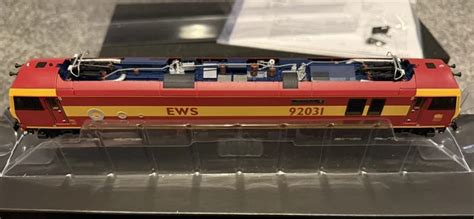 Accurascale Class 92 Locomotive 92031 Ews Livery Tmc Rework Of 92001