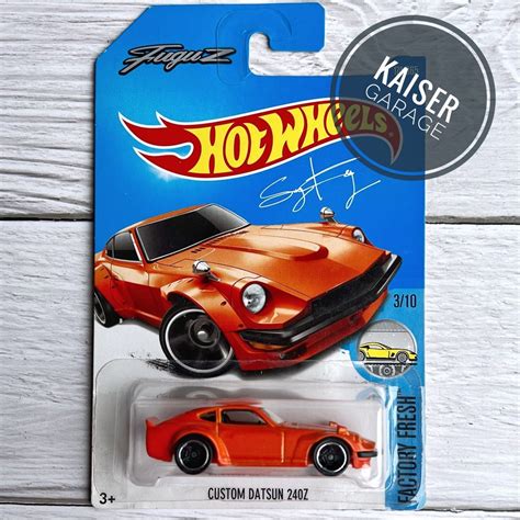 Hot Wheels Custom Datsun 240Z FuguZ Orange Hobbies Toys Toys