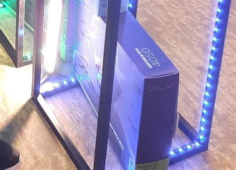 Nvidia Geforce Rtx 4050 Graphics Card Box Allegedly Spotted Sitting At