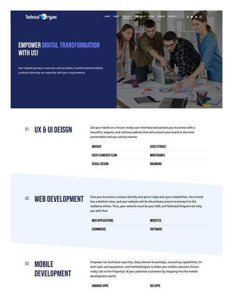 It Services Provider Company Uk Technical Origami By Technical