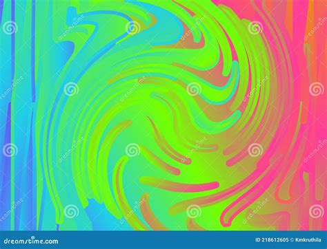 蓝粉和绿色流体彩色扭转文字背景 向量例证 插画 包括有 多彩多姿 波纹 设计 绿色 梯度 背包 218612605