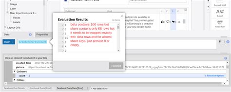 Working On Dynamic Responses From A Data Source In Klipfolio Stack