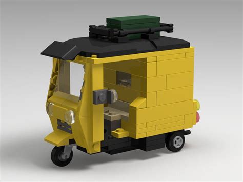 Lego Moc Trotters Tuk Tuk By Mgdawson Rebrickable Build With Lego