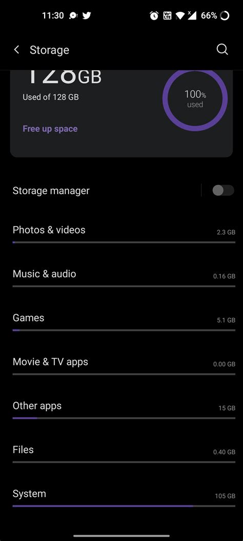 Storage Bug Is There A Way To Fix This Roneplus
