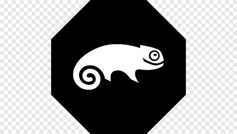 Suse Linux Distributions Opensuse Computer Icons Linux Logo Negro