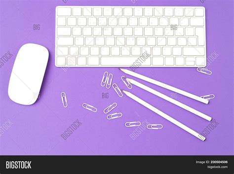 White Keyboard Mouse Image And Photo Free Trial Bigstock
