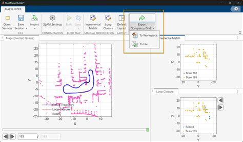 Slam Map Builder Build 2 D Grid Maps Using Lidar Based Slam Matlab