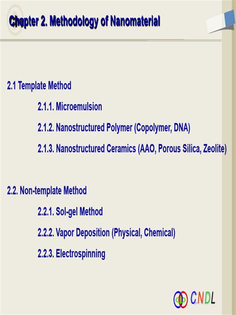 chapter 2 methodology of nanomaterial pdf
