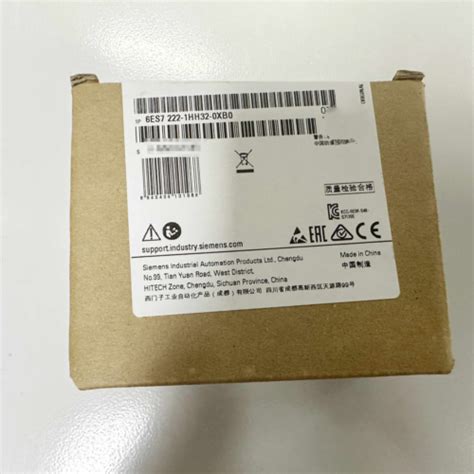 New Siemens 6es7222 1hh32 0xb0 6es7 222 1hh32 0xb0 S71200 Digital