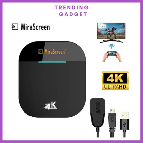 Mirascreen G5 2 4g 4k Wireless Hdmi Dongle Tv Stick Miracast Airplay