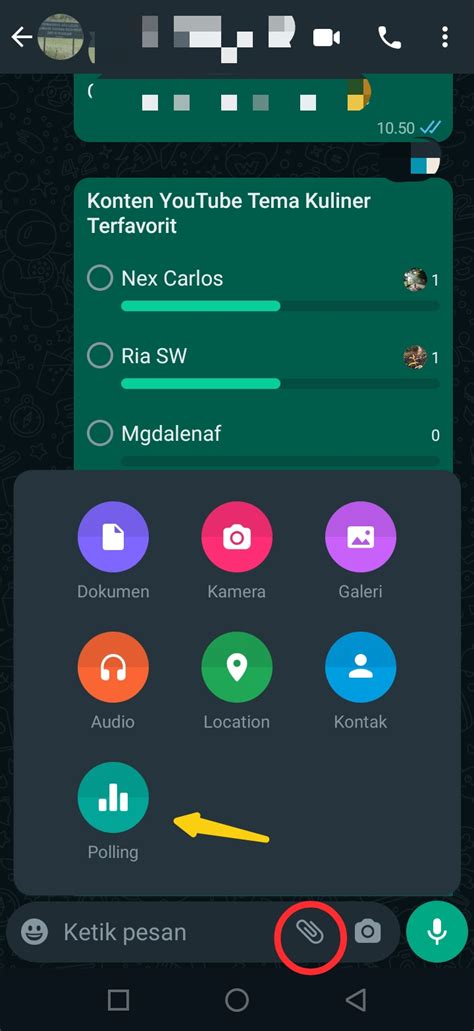Cara Membuat Polling Di WhatsApp Grup 2022 Dua Menit Beres PintarTekno
