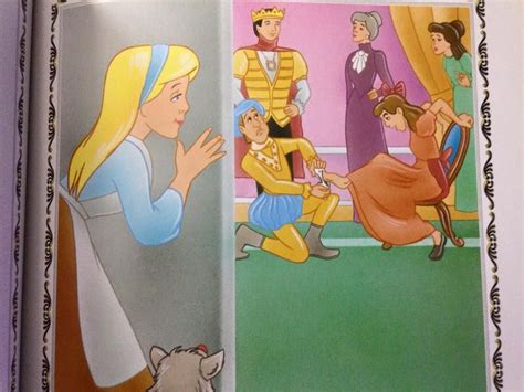 Cinderella Watches As Her Stepsisters Try On A Glass Slipper Evil