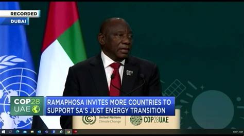 Ramaphosa Invites More Countries To Support SA S Just Energy Transition