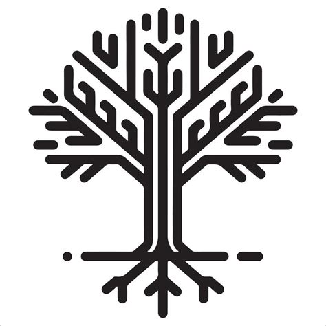 Simple Growth Icon With Tree And Branches 53771277 Vector Art At Vecteezy