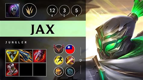 Jax Jungle Vs Lee Sin Godlike TW Grandmaster Patch 14 16 YouTube