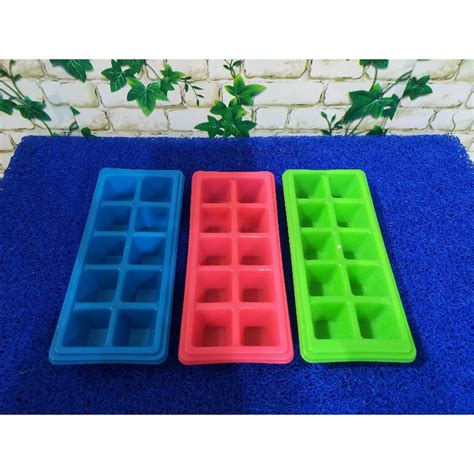 Jual Cetakan Es Kotak Persegi Es Batu Cetakan Jelly Cetakan Agar Ice Cube GOWIN
