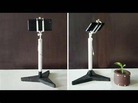 Homemade Tripod Stand For Mobile To Record DIY Videos Easily YouTube