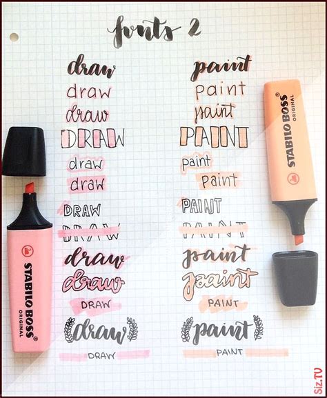 On Instagram Different Fonts With Highlighter 2 Font Fonts Textmarker