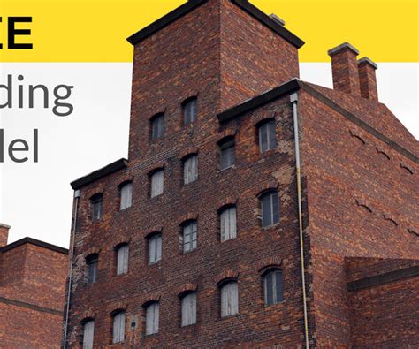 Artstation Free Building Model Game Assets