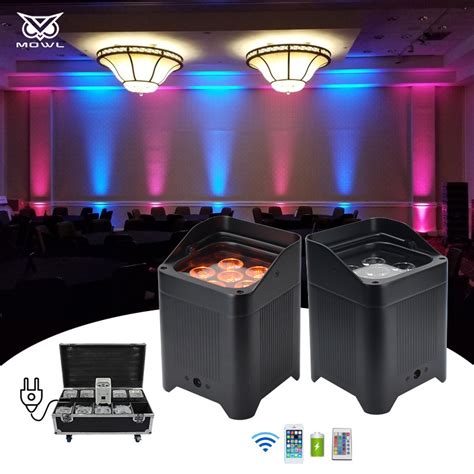 Wireless Battery Powered Led Uplights For Rent Ops Events And Exhibitions