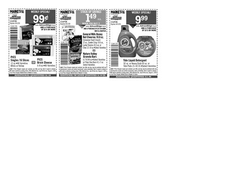 Printable Coupons Price Chopper Market 32