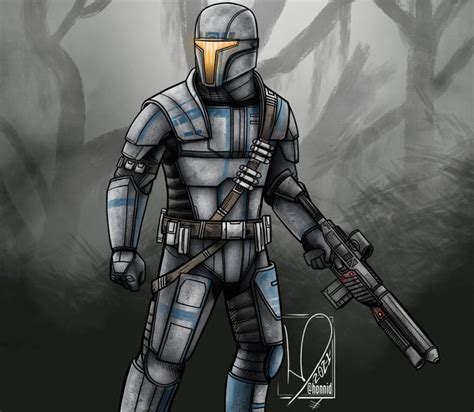 Early Mandalorian Crusader By Honni David Honnid From The Swtor