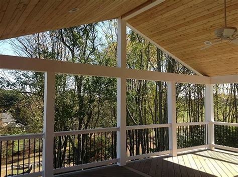 Install A Screened In Porch In Eldersburg Maryland Freedom Fence