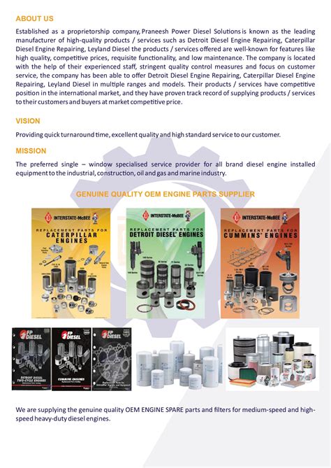 Mtu Engine Repair And Rebuild Praneesh Power Diesel Solutions