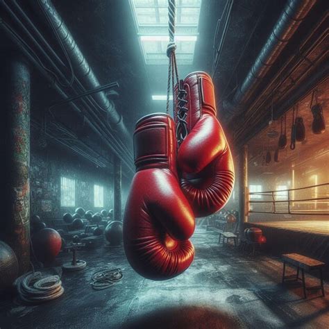 Premium Psd Hyper Realistic Vector Art Used Red Old Sport Sparring