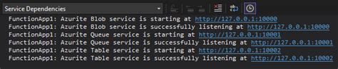 Adding Azurite To A Net Project Into Dotnet