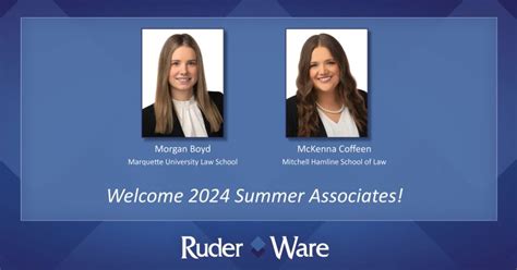 Im Thrilled To Share That My Experience As A Summer Associate At Ruder