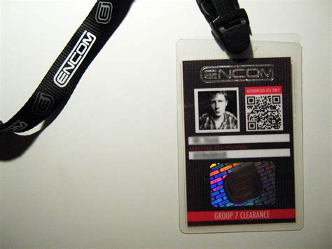 Tron Legacy Viral Marketing Received My Encom Employee Badge In The