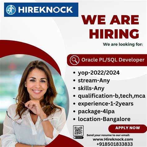 Hireknock On Linkedin Oracledevelopers Plsqlexperts Databaseprofessionals Oraclejobs