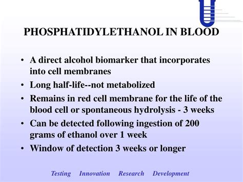 Ppt Development And Utlility Of Direct Alcohol Biomarkers Powerpoint