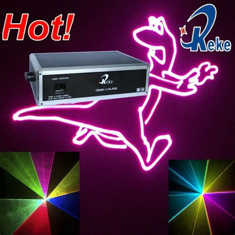 Mw RGB Full Color Laser Show System Animated Laser Light Ilda Laser Light Laser Show