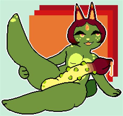 Rule 34 Cum Feline Flora Fauna Freckles Fur Gem Green Fur Male Mammal