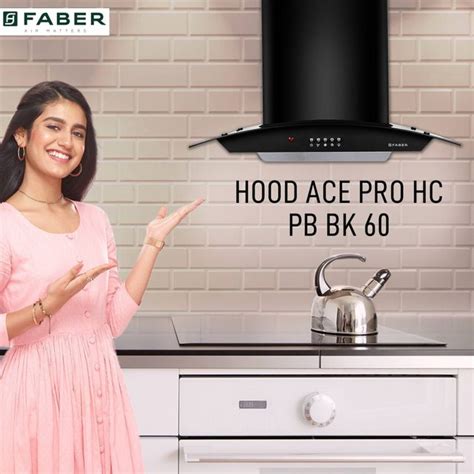 Buy Faber Ace Pro Hc Pb Bk 60cm 1100m3 Hr Ducted Auto Clean Wall